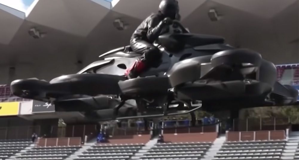 Japanese Startup Demonstrates XTurismo Hoverbike