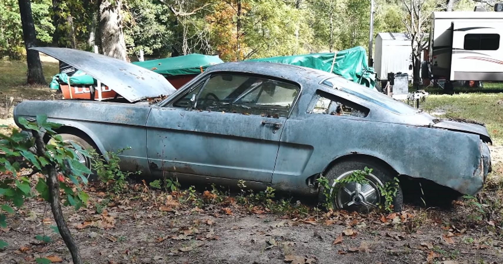 Watch The Latest Dennis Collins Barn Find Rescues: Ford Mustang ...