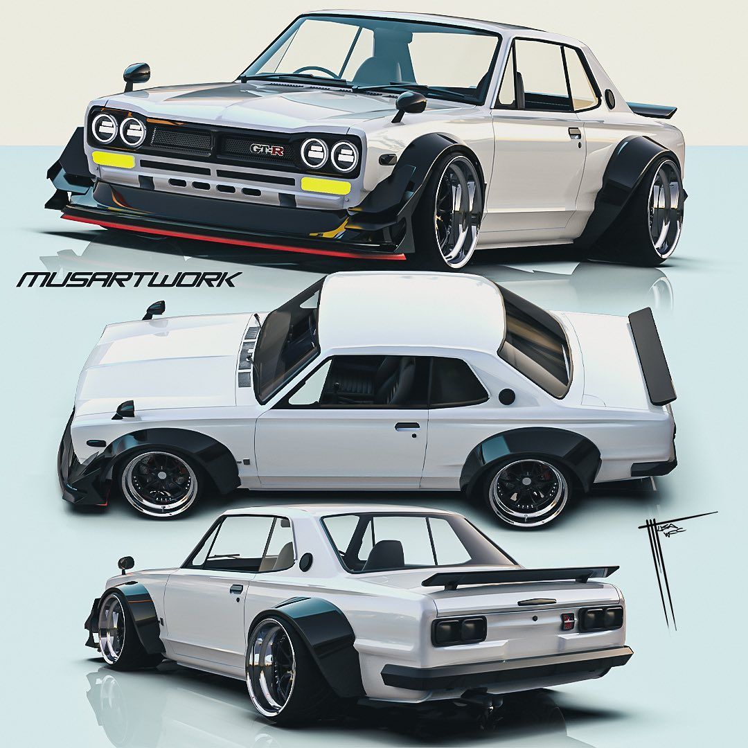 This Legendary Nissan Skyline Wears A Widebody Kit Well
