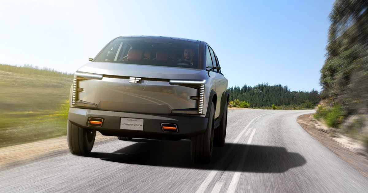 The EdisonFuture EF1-T IS A Solar-Powered Electric Pick-Up Truck