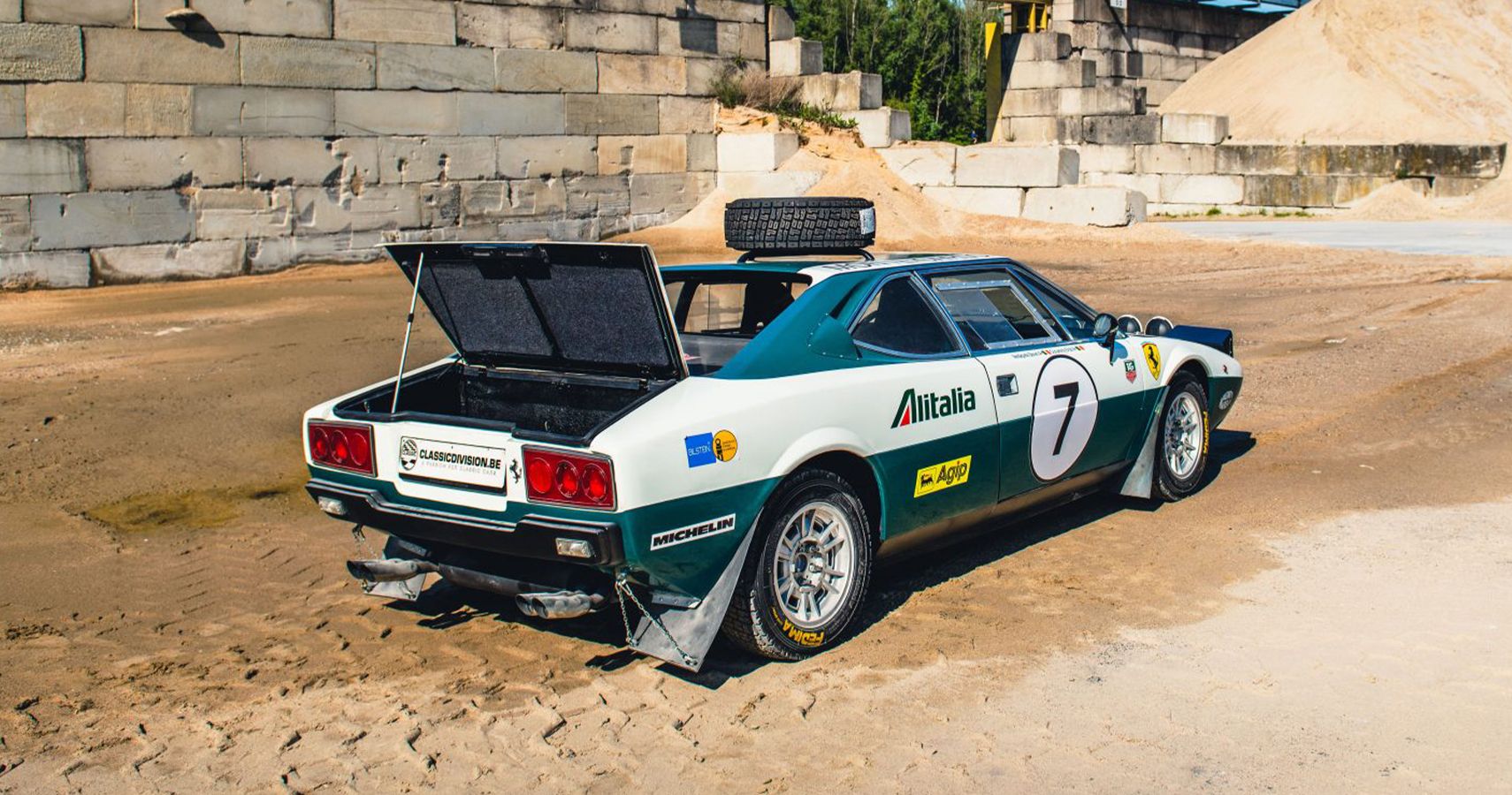 Modified Ferrari Rally Car Is Looking For Someone Brave Enough To Hoon It
