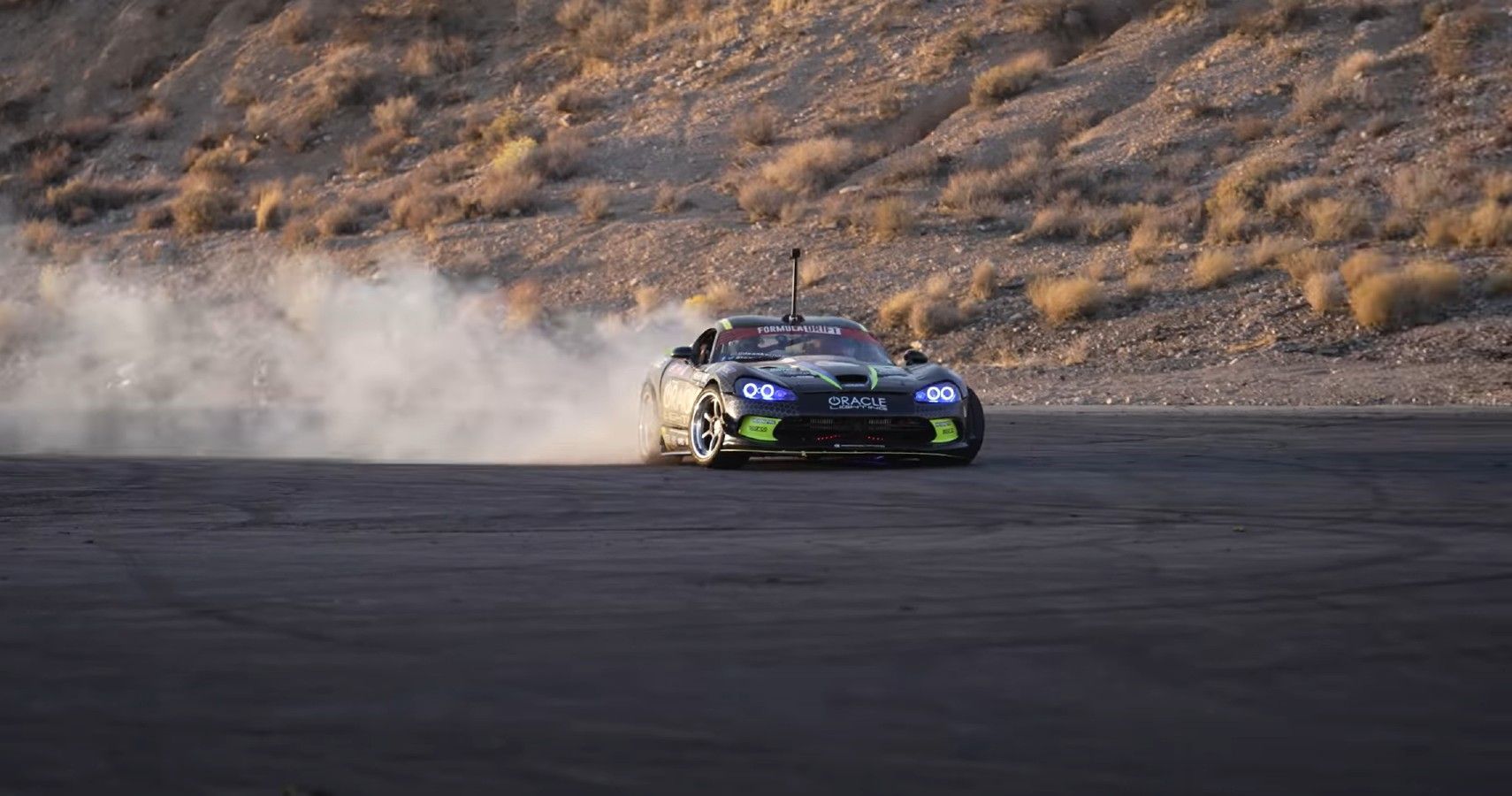 Watch: YouTuber Drifts And Crashes Twin-Turbo Dodge Viper