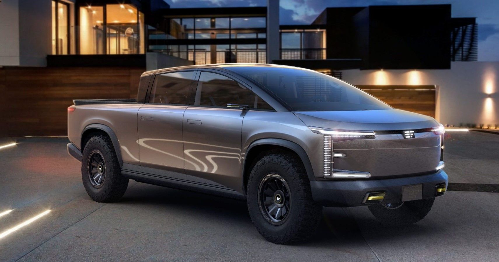The EdisonFuture EF1-T IS A Solar-Powered Electric Pick-Up Truck