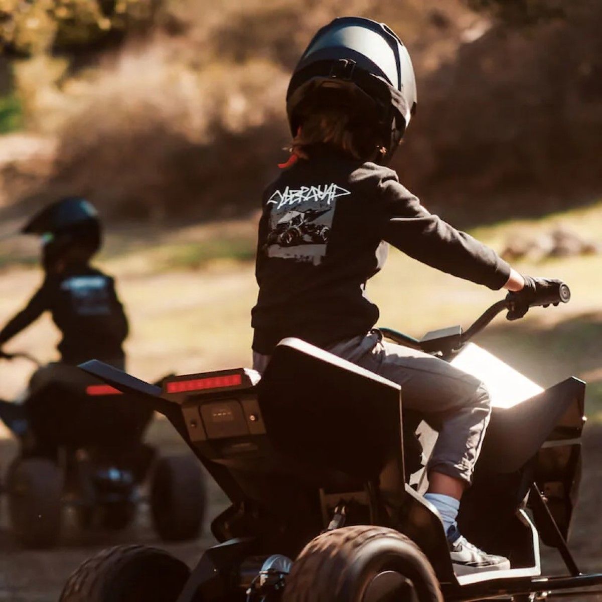 There Is Now A $1,900 Tesla Cyberquad For Kids