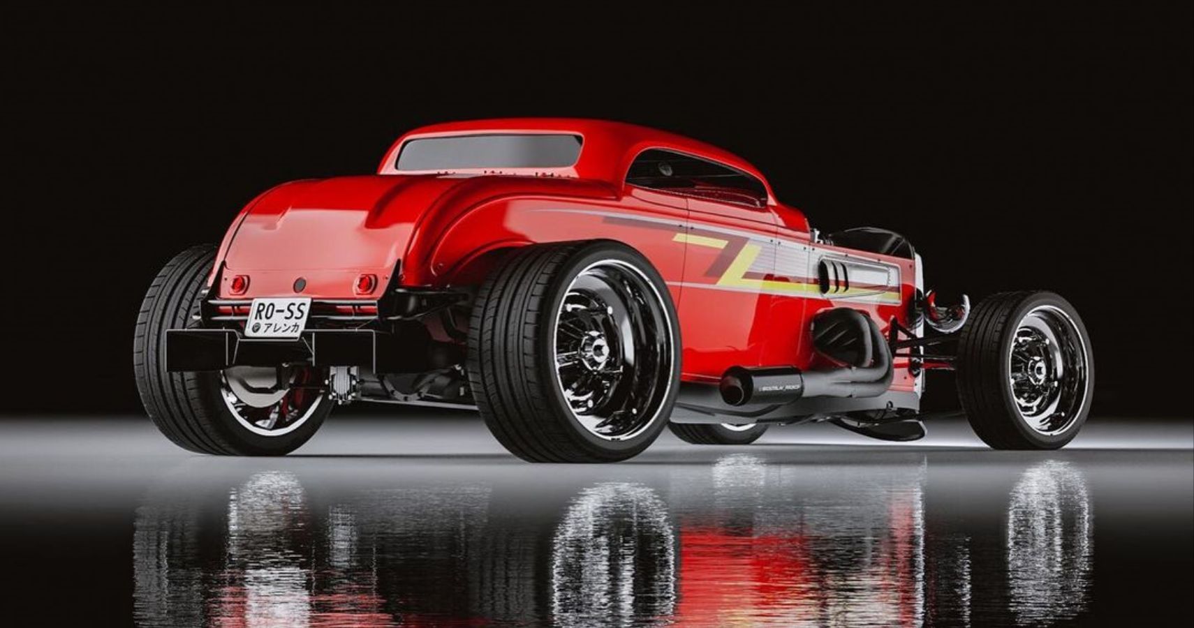 Stunning Render Showcases Wild 1932 Ford Custom Hot Rod