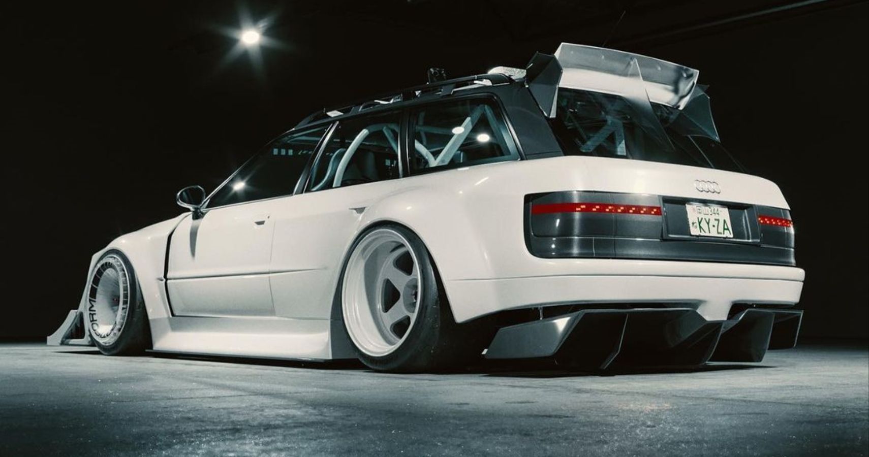 A Hoonigan's Ride Inspired This Audi S2 Avant's GT Racer Transformation
