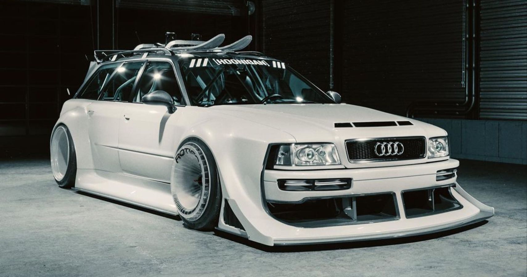 A Hoonigan's Ride Inspired This Audi S2 Avant's GT Racer Transformation