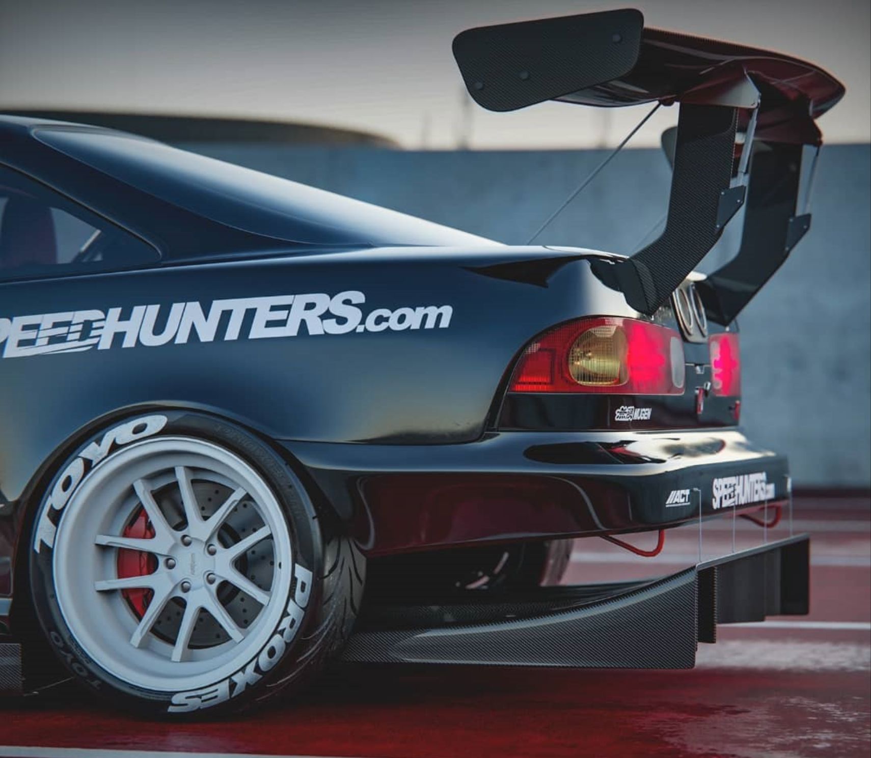 Time Attack Honda Integra Flaunts Mugen Upgrades And Aero Kit