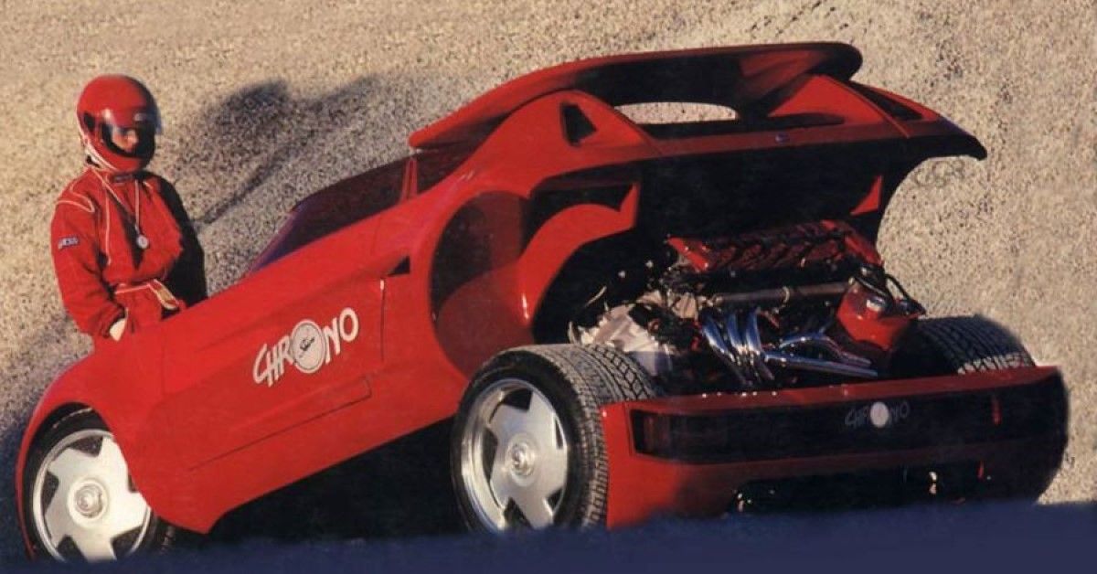 Forgotten Concept Cars: The 1990 Sbarro Chrono Is A Life-sized Hot ...