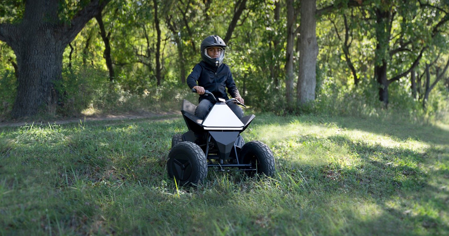 There Is Now A $1,900 Tesla Cyberquad For Kids