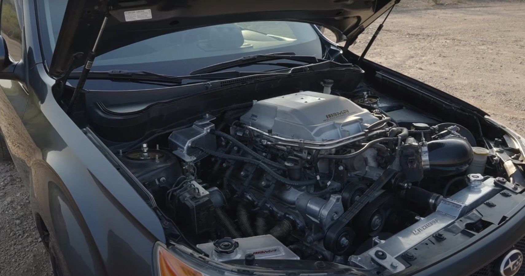 Watch A Senior Unleash His Supercharged Subaru Sleeper