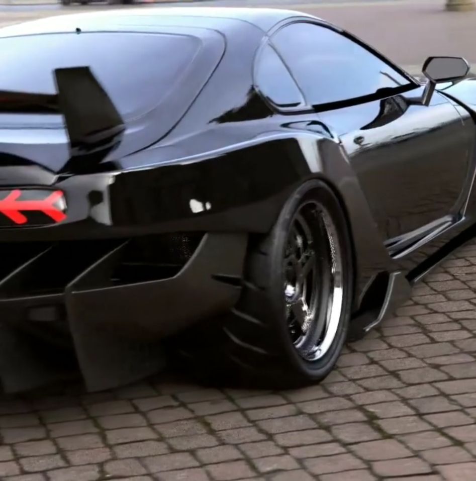 Everyone Thought The A80 Toyota Supra Was Perfect, Until It Got Lambo ...