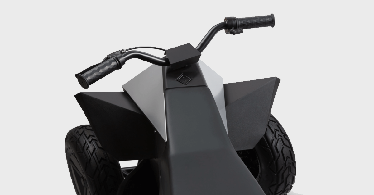 There Is Now A $1,900 Tesla Cyberquad For Kids