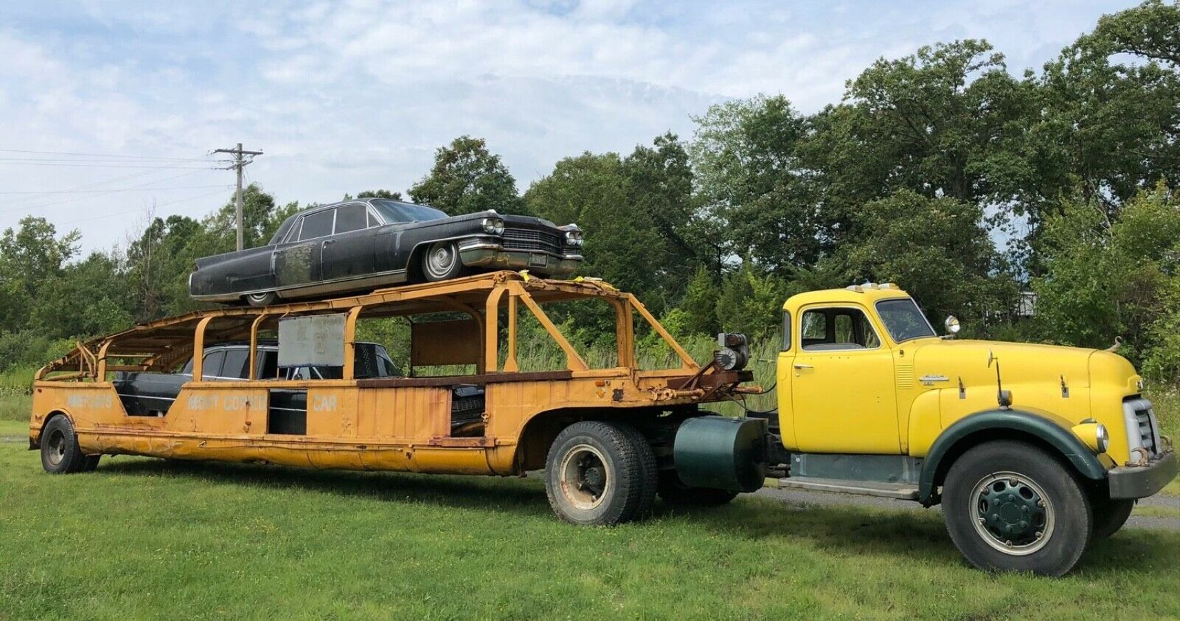 Rare 1949 GMC Semi Looks Perfect For Hauling Around Car Collections