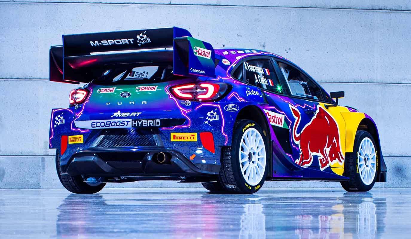 This Ford Puma Hybrid Will Race In The 2022 World Rally Championship