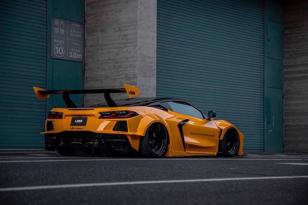 Liberty Walk Previews Stunning Corvette C8 Bodykit
