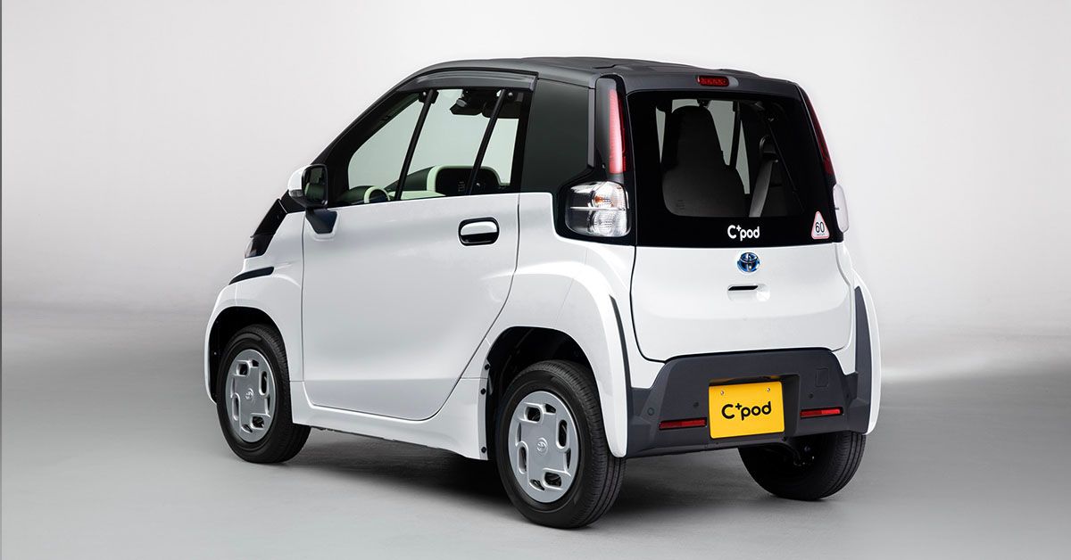 Check Out The Tiny Toyota C+pod EV