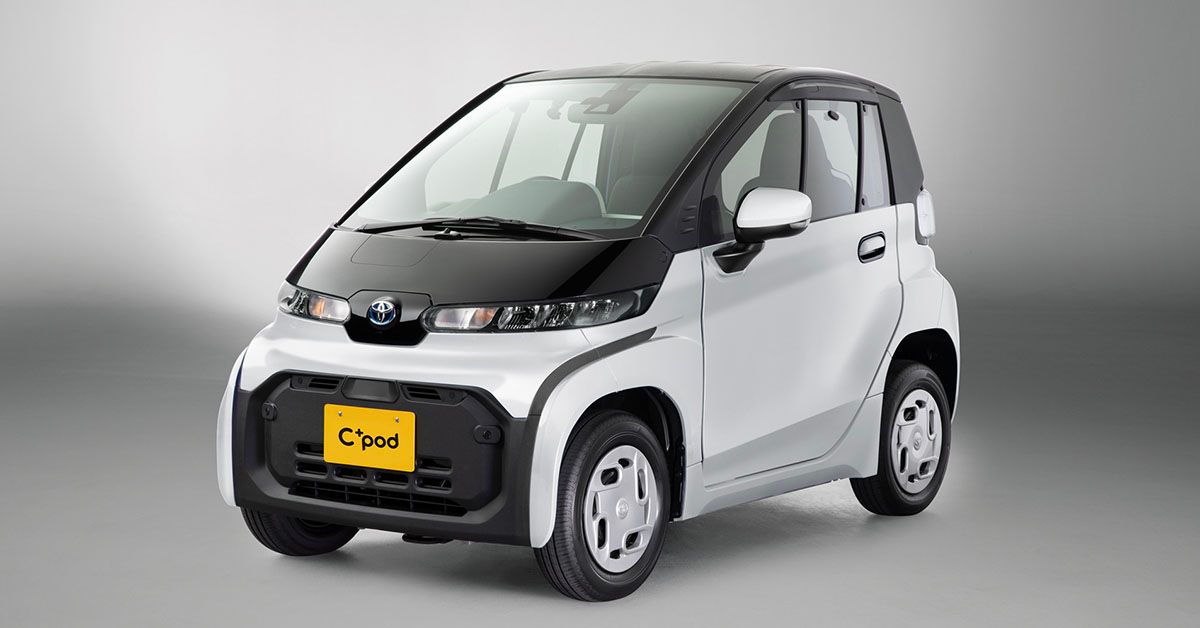 Check Out The Tiny Toyota C+pod EV