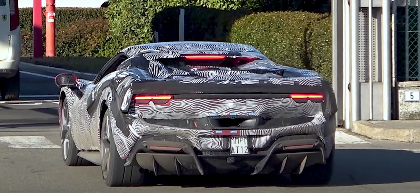 New 296 GTS Supercar Spotted At Ferrari's Headquarters