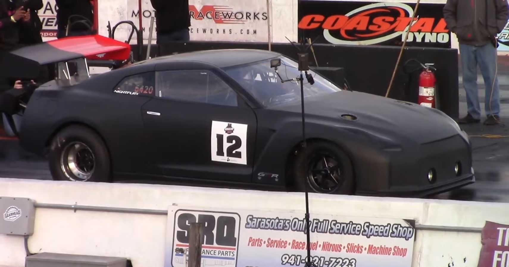 Watch This Nissan GT-R Pull The Fastest Pass Ever At The GTR World Cup