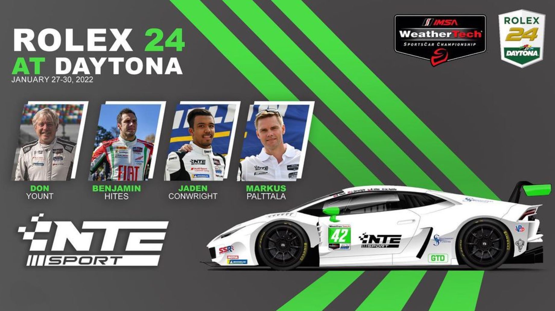 Richard Rawlings Shows Off This Powerful 24 Hours Of Daytona Lambo Huracan