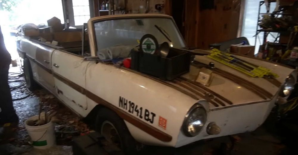 YouTuber Uncovers Weird Collection Of Amphicars, Limos, And Other Oddballs