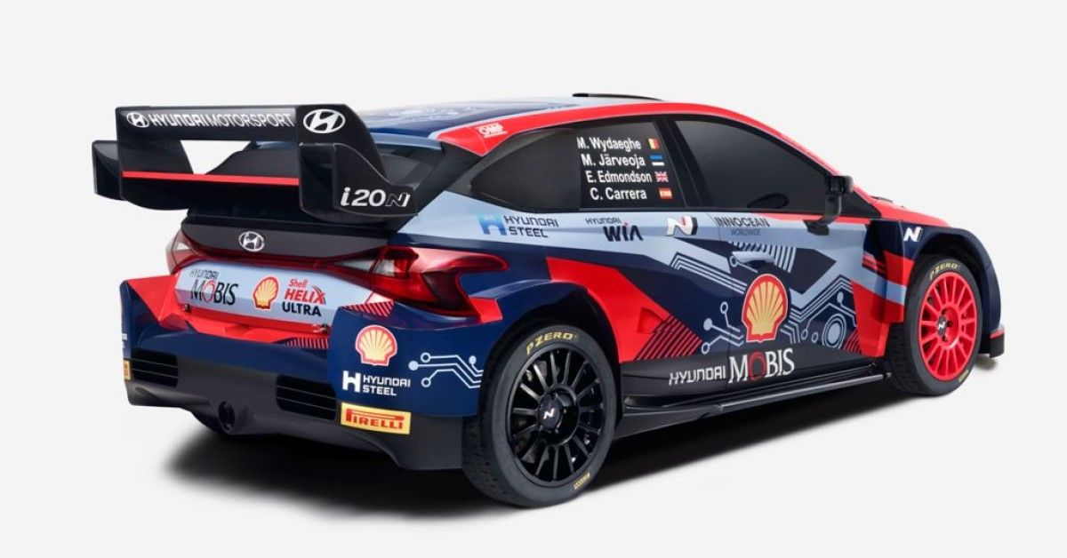 Check Out The 2022 Hyundai i20 WRC Hybrid Rally Car
