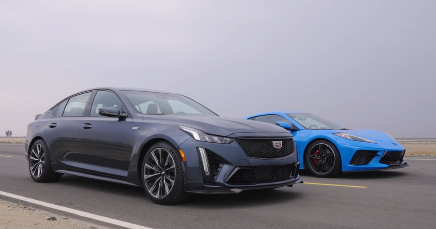 It's Showtime: A C8 Corvette Vs A Cadillac CT5-V Blackwing