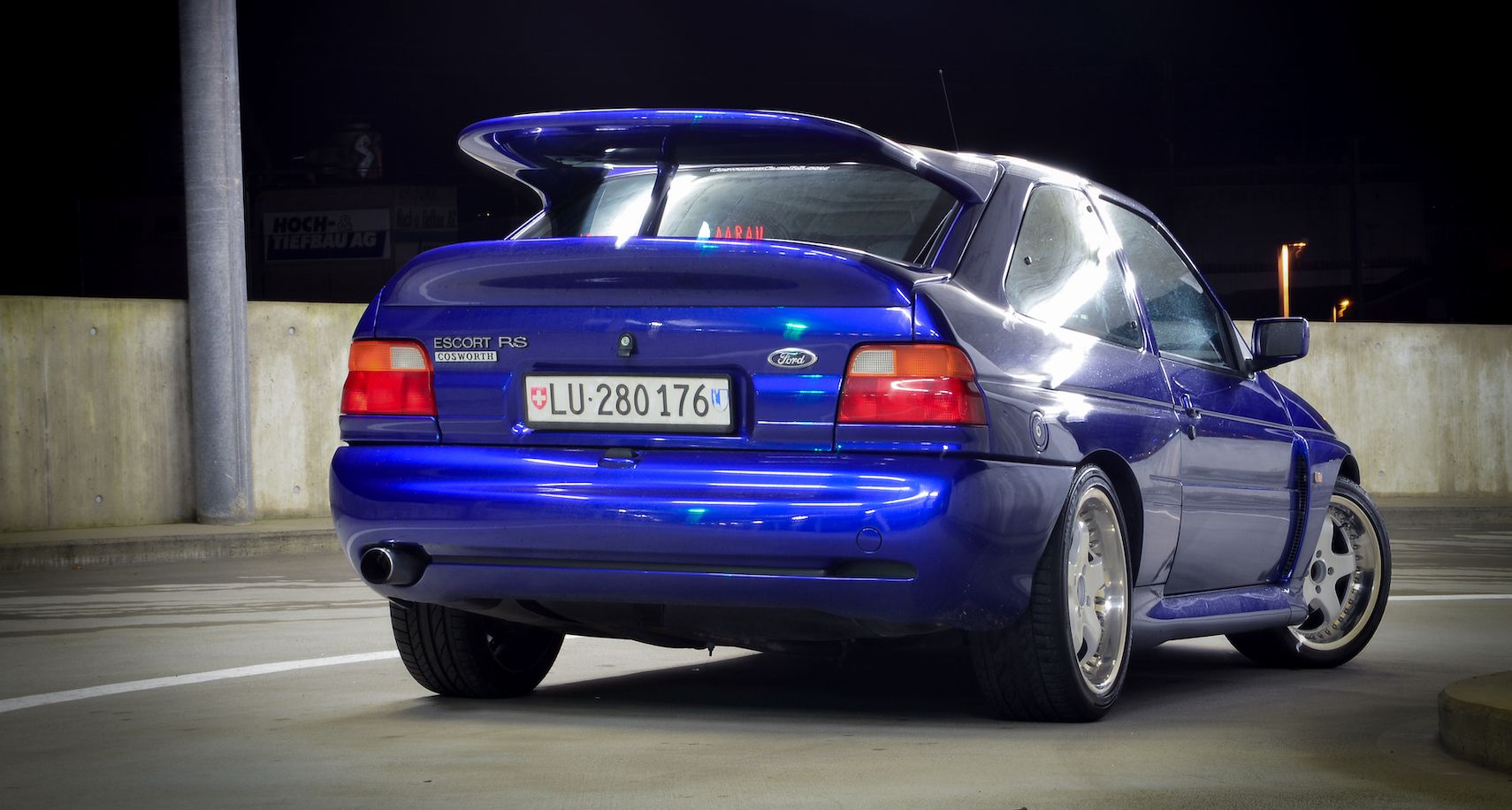 Details Surrounding The Ford Escort RS Cosworth's Scrapped Third Wing ...