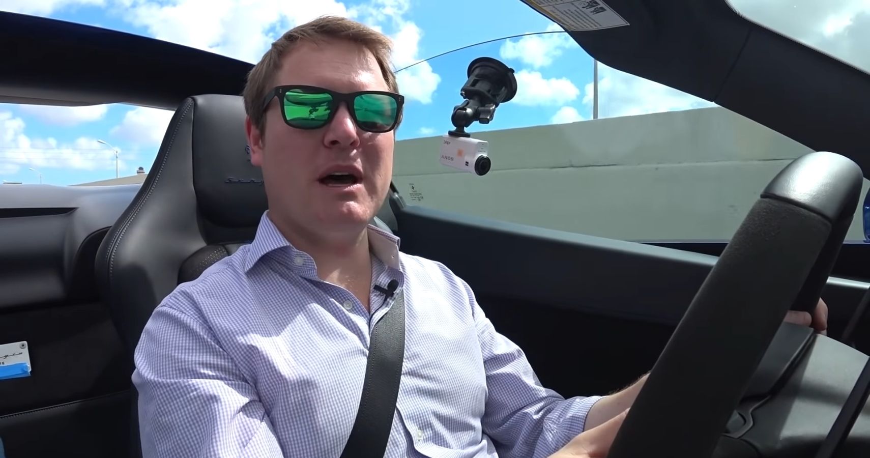 Watch Shmee's Reaction Driving One Of The World's Rarest Ferraris