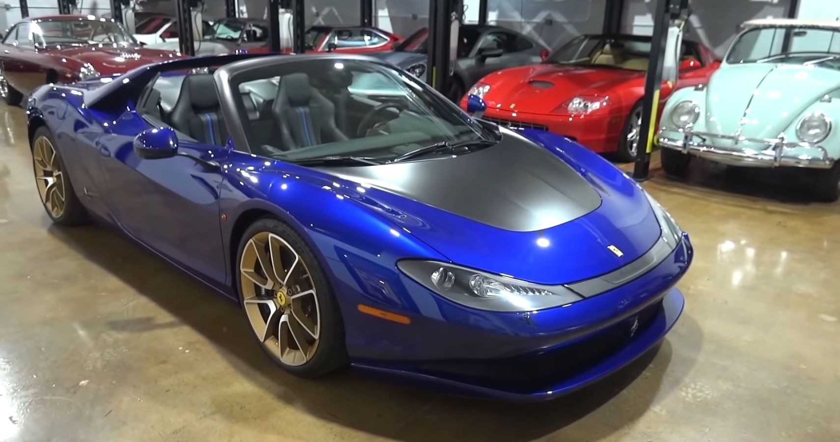 Watch Shmee's Reaction Driving One Of The World's Rarest Ferraris