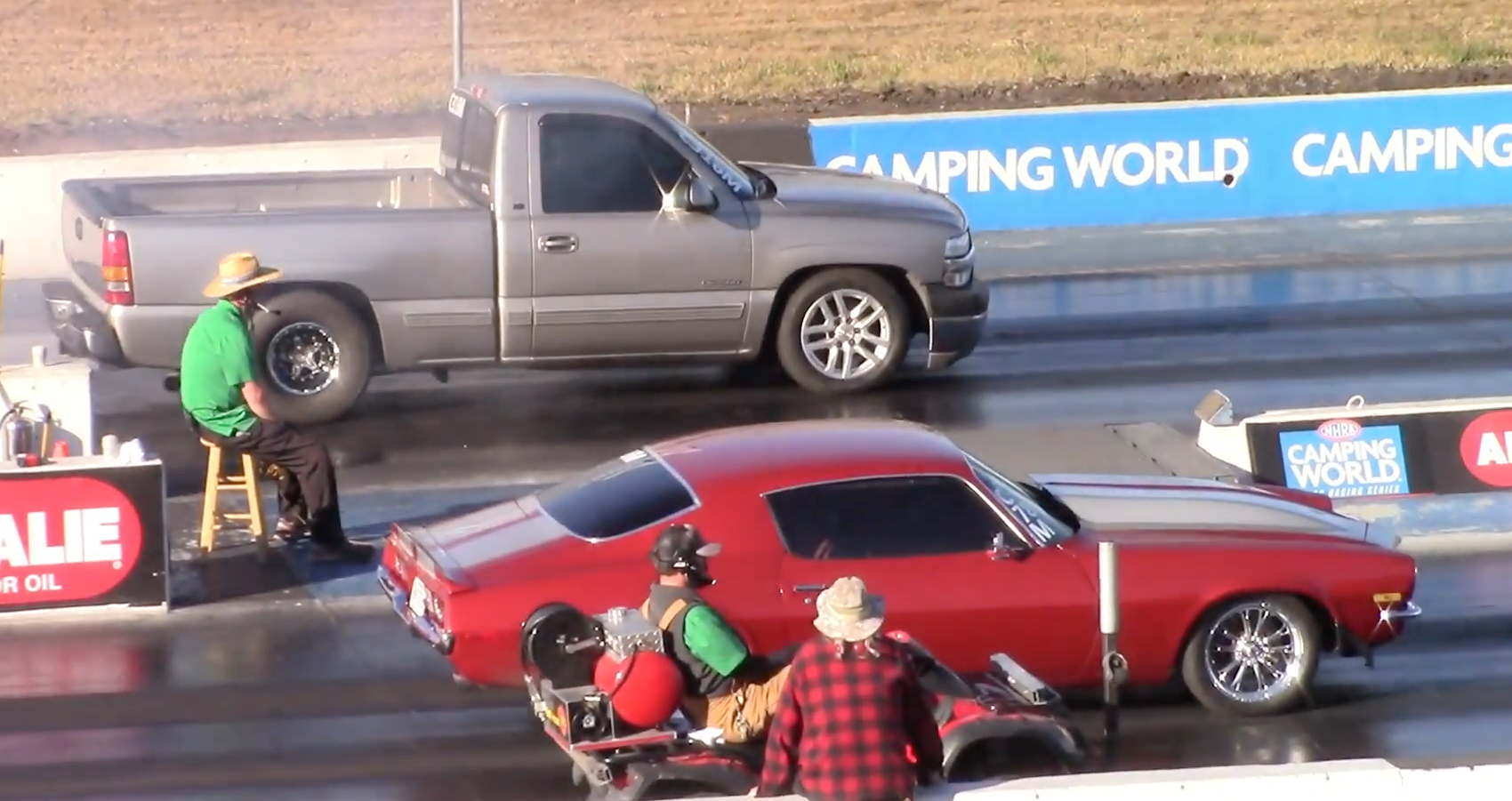 This Turbo Silverado Is A Rocket On The Drag Strip