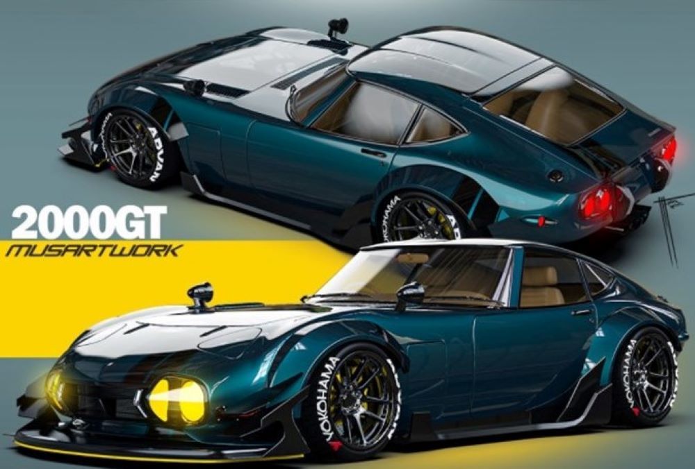 Insanely Hot: This Is What A Toyota 2000GT Could Look Like Today