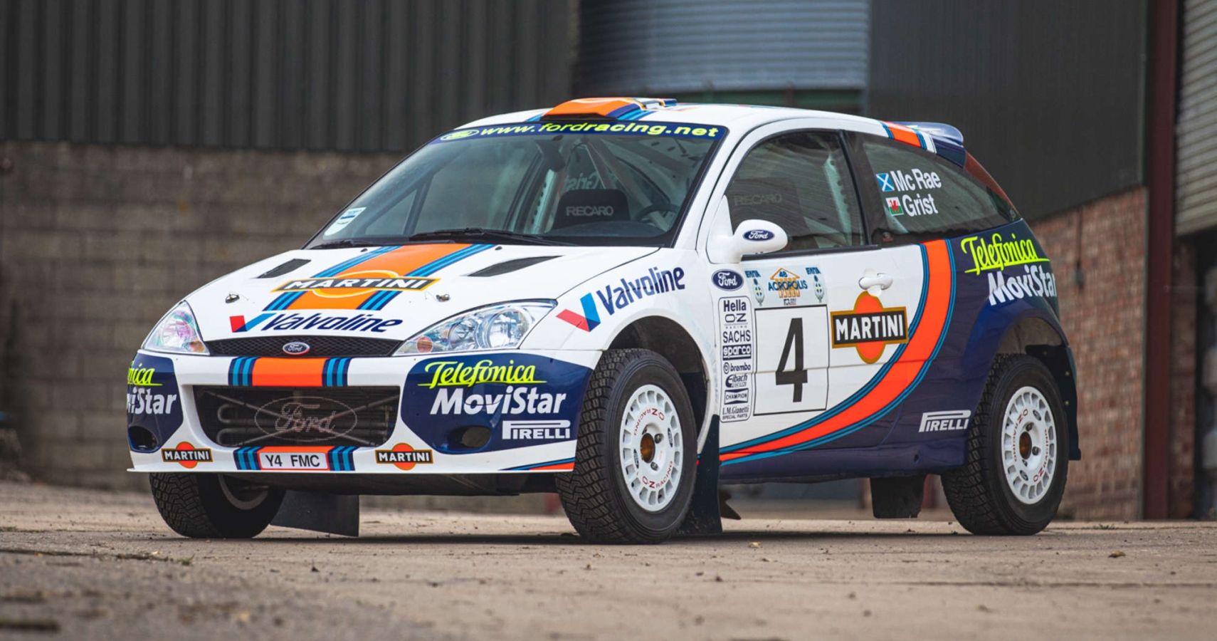 Here's Why This 2001 WRC Ford Focus Is A Great Investment For The Future