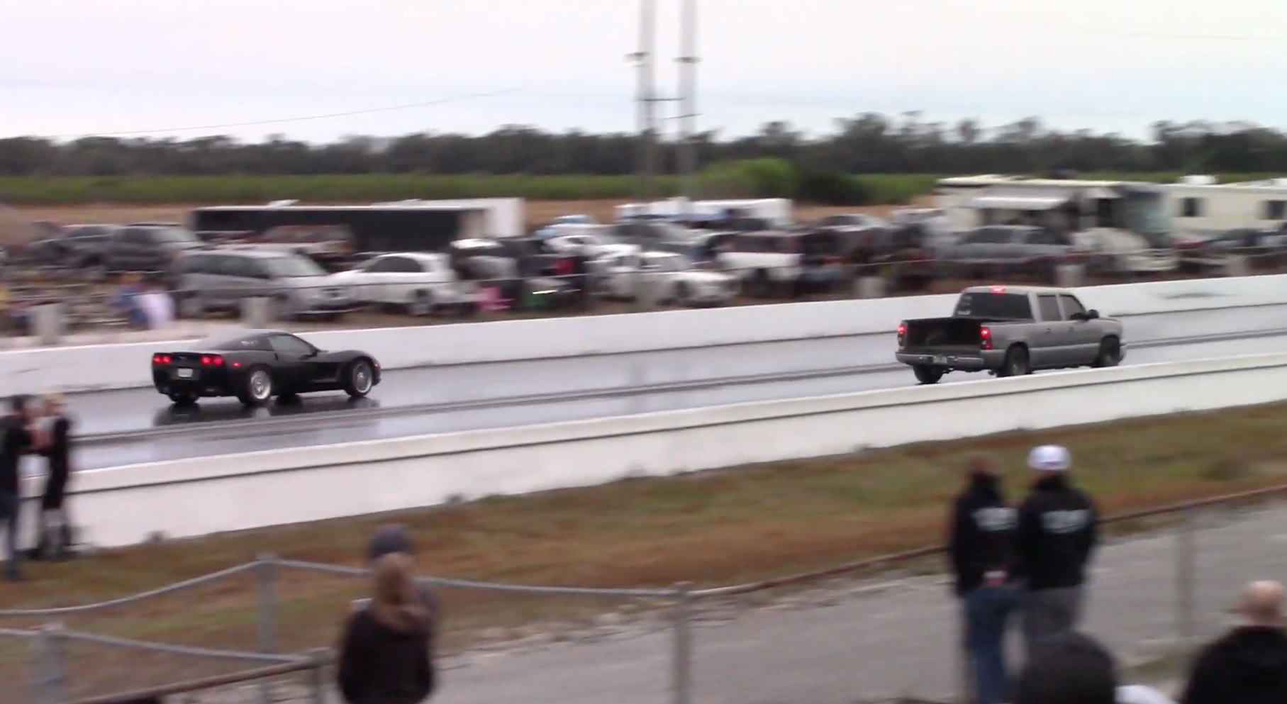 This Turbo Silverado Is A Rocket On The Drag Strip