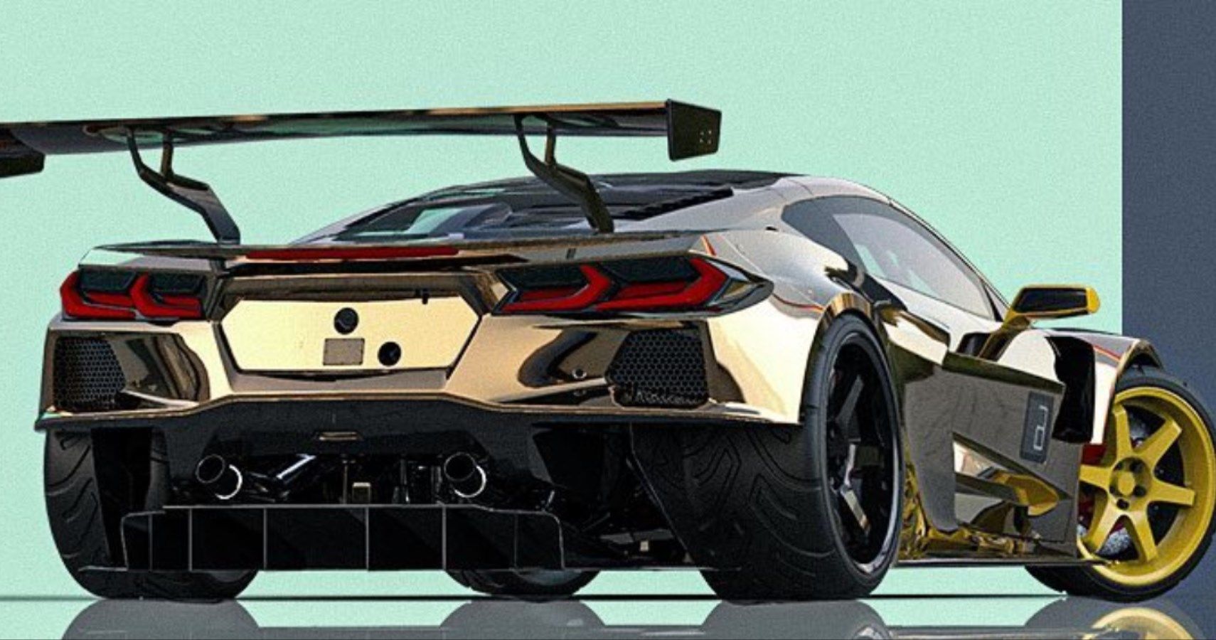 The Chevrolet C8 Corvette Reimagined As A Drift Car