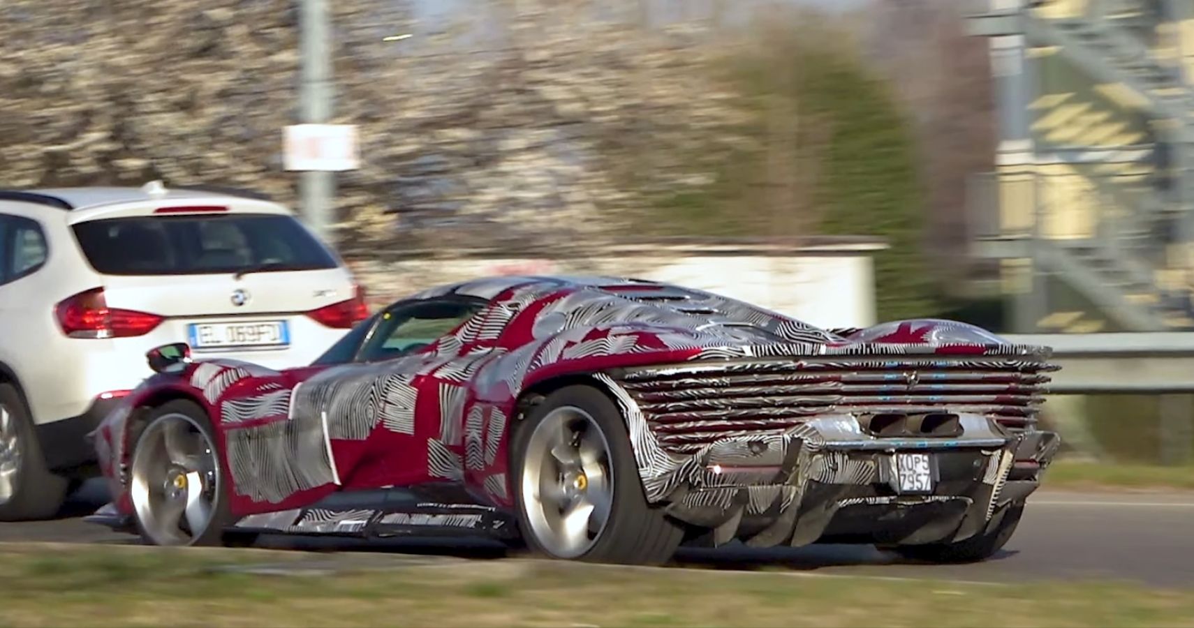 Ferrari Daytona SP3 Spotted Out And About Near Maranello
