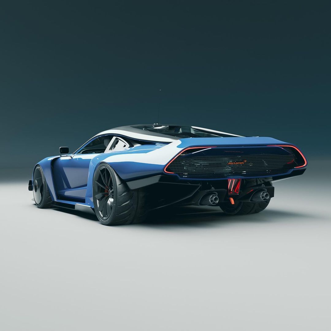 A Work Of Art: Stunning McLaren P959 Concept Hypercar
