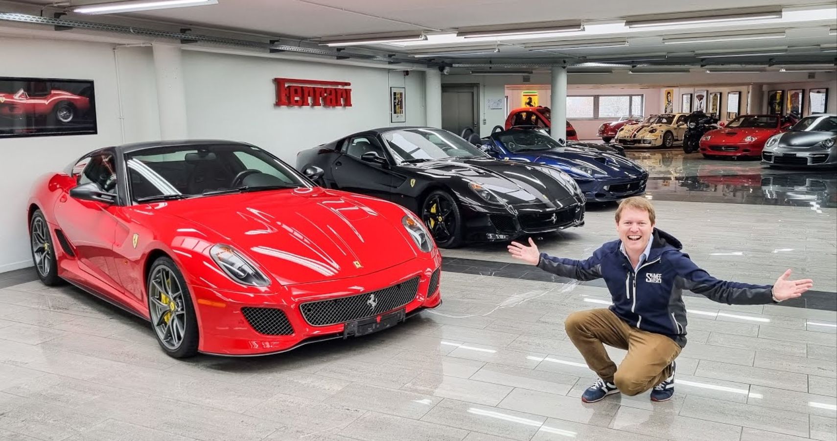 Join Shmee150 At A Secret Car Collection Which Displays Some Stunning ...