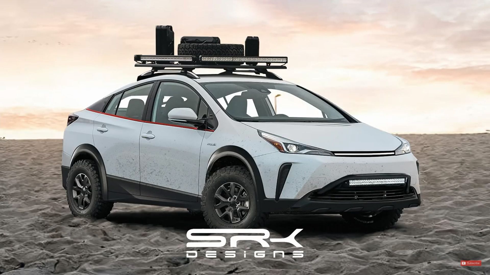 Toyota Prius Somehow Looks Fun Rendered In Off-Roader Form