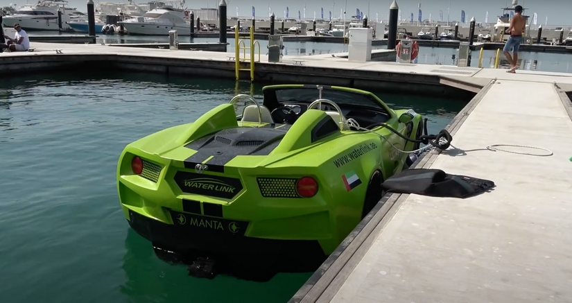 Making A Splash With This Ferrari/Corvette Styled Boat