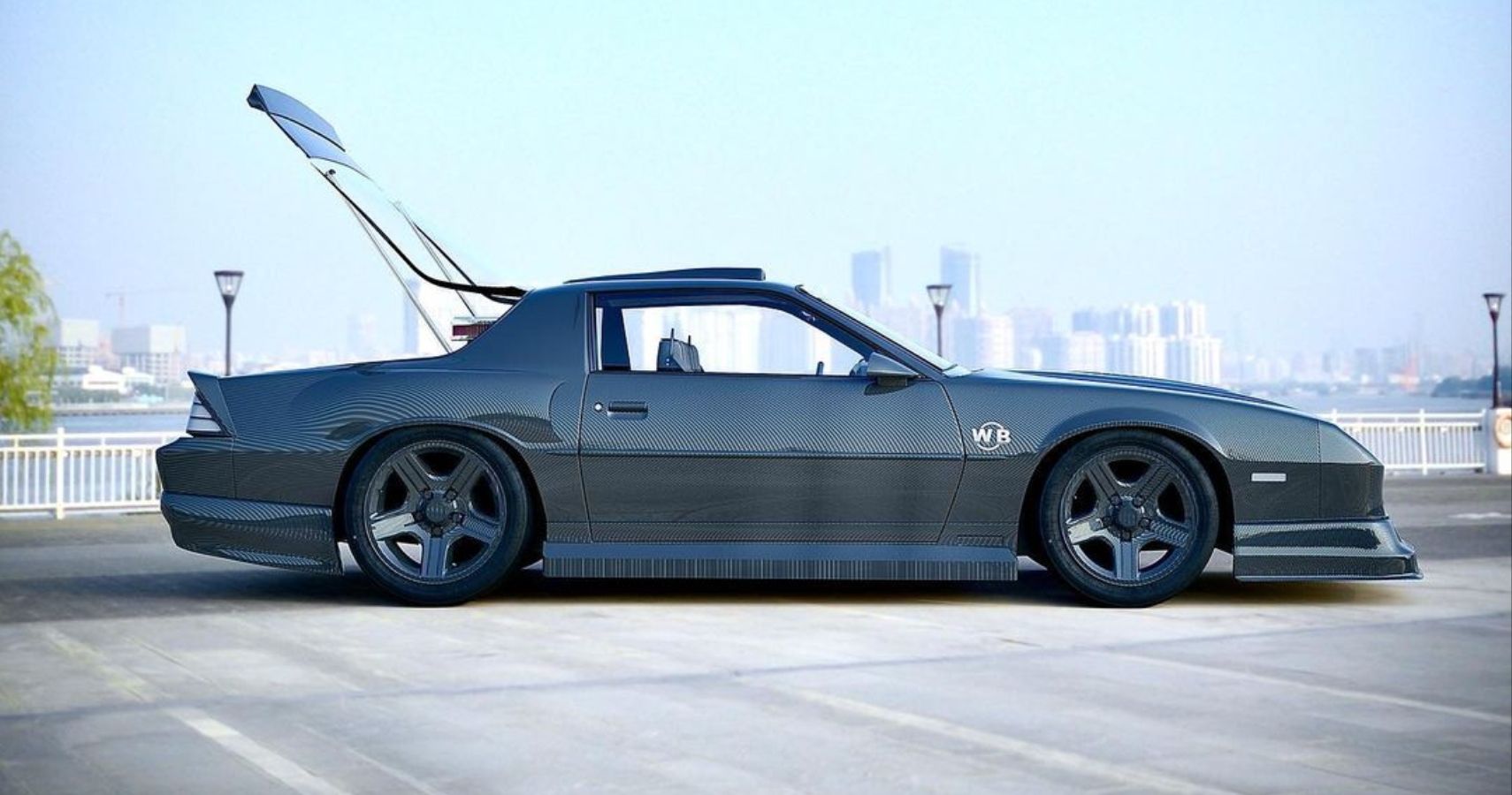 This Modded Chevrolet Camaro Is A Bit Of A Monster