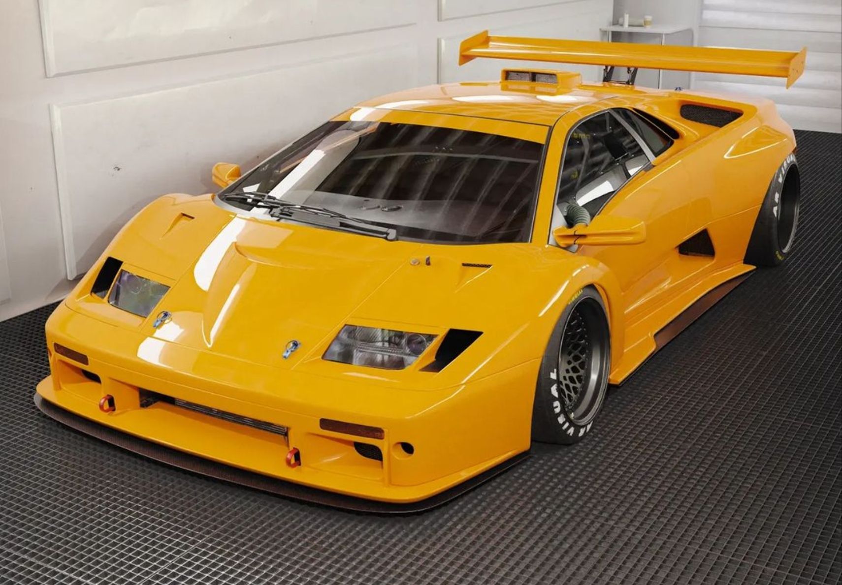 Daydreaming Lambo Style With This Incredible Rendering Of The Diablo
