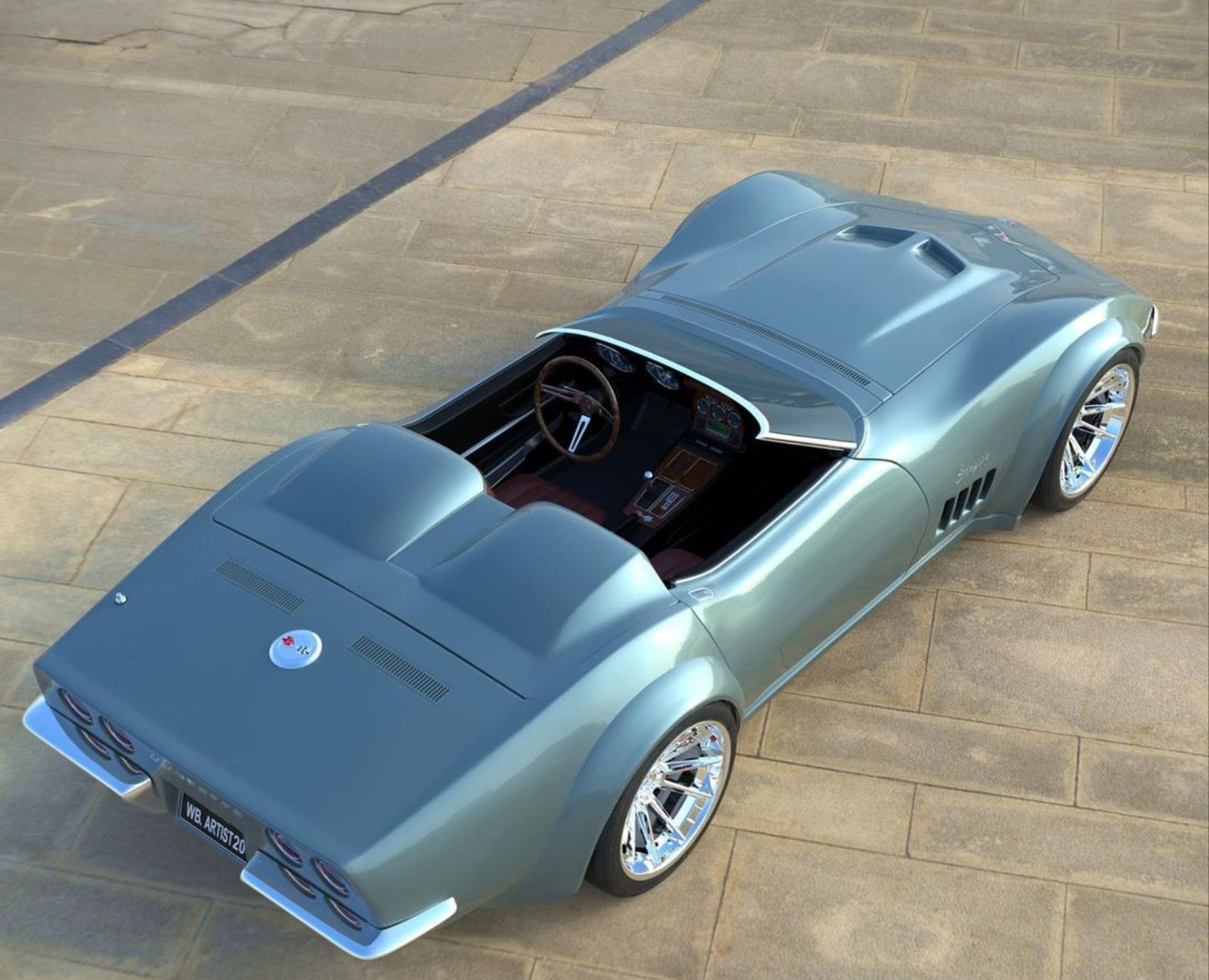 The Chevrolet Corvette C3 Speedster Get A Modern Upgrade