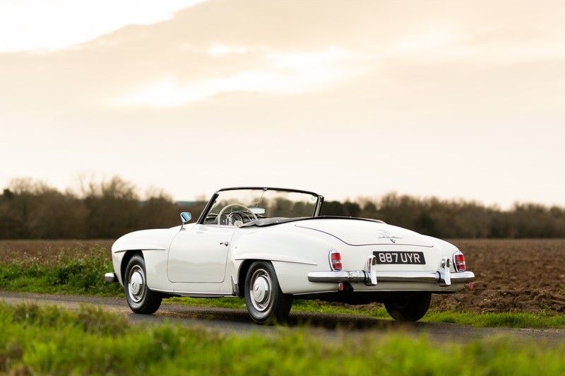 Here’s What A 1957 Mercedes 190 SL Costs Today