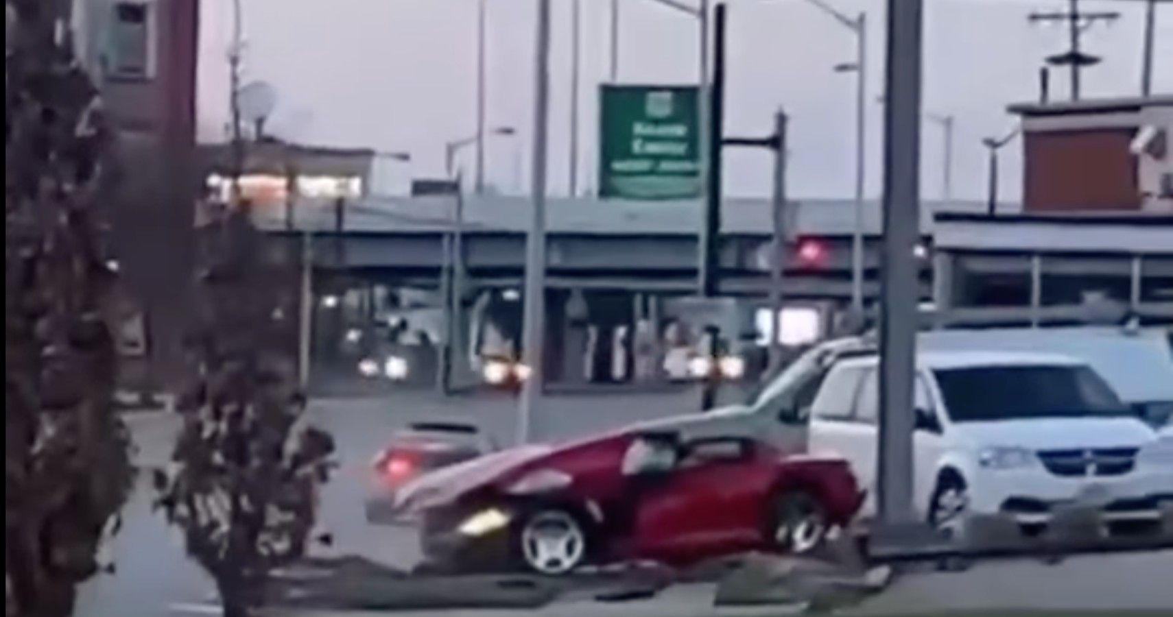 Caught On Camera: Dodge Viper Crashes During Street Race