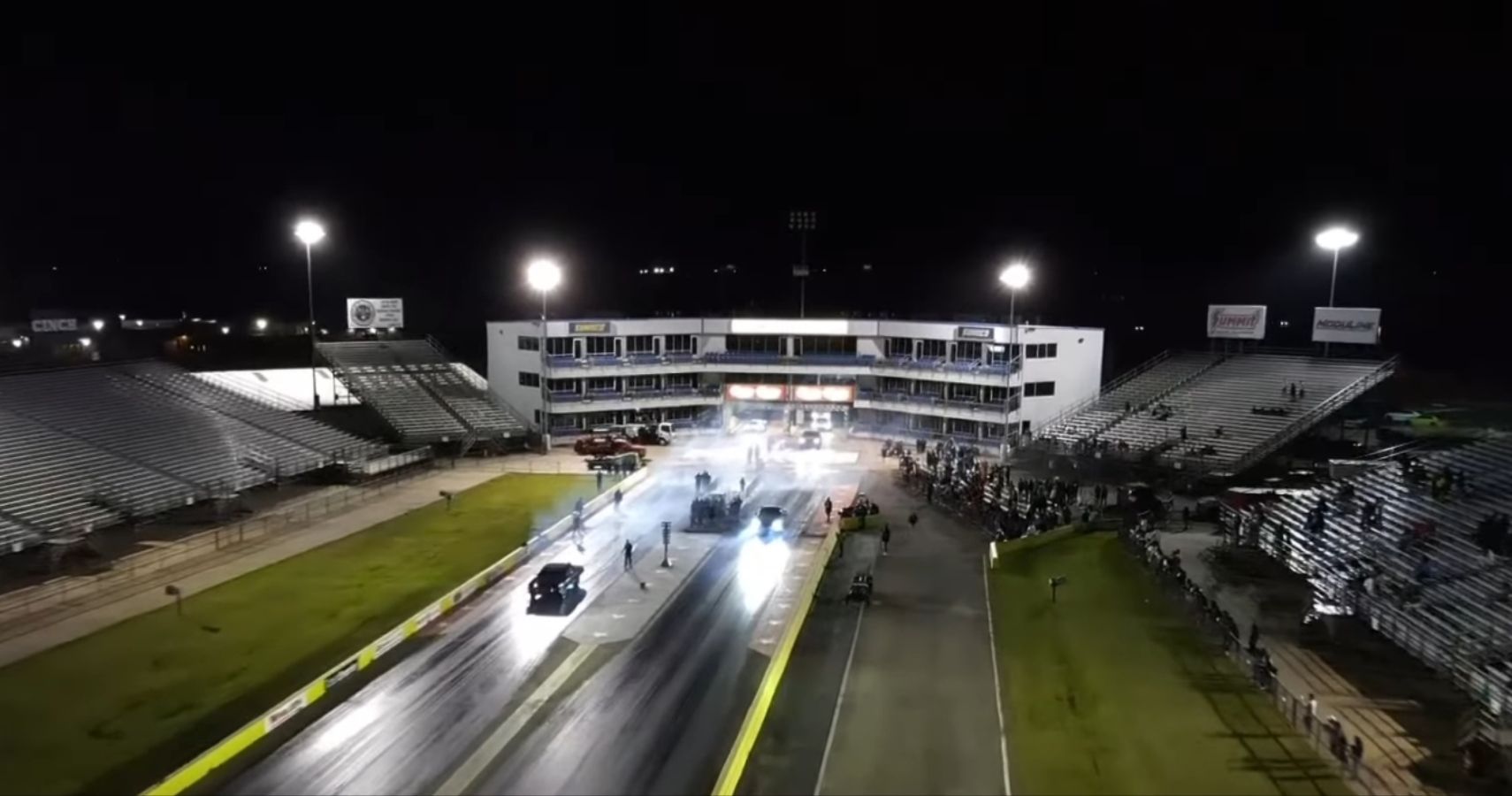 Watch A 2,500 Hp Donk Take On A Tesla Model S Plaid