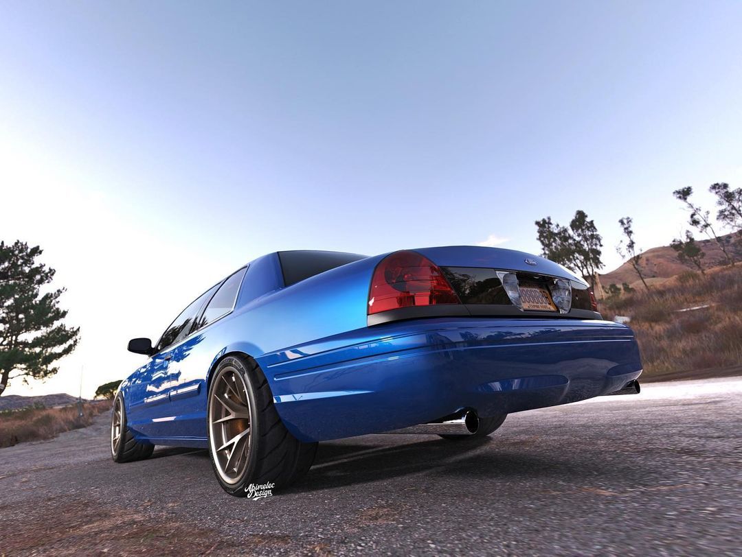 Here's What A Ford Crown Victoria Would Look Like As A Coupe