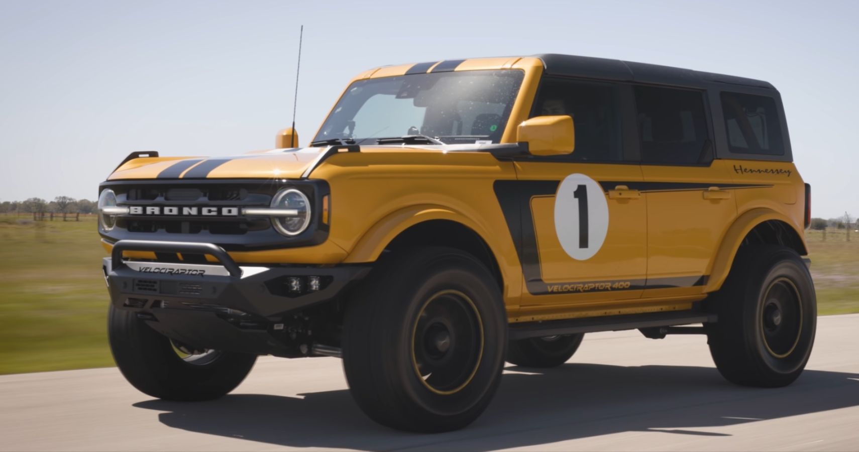 Only Hennessey Performance Can Improve On The Ford Bronco