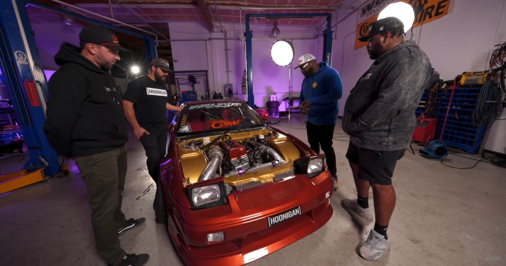 Nissan 240SX With K Series Honda Motor Swap And Big Turbo Makes Over 500 HP